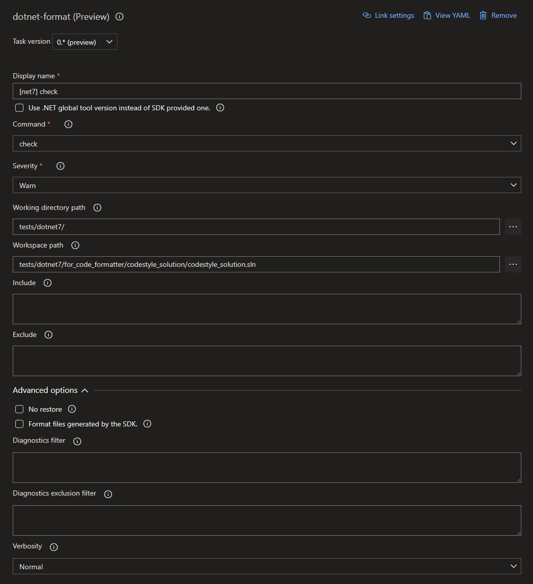 dotnet-format - Visual Studio Marketplace